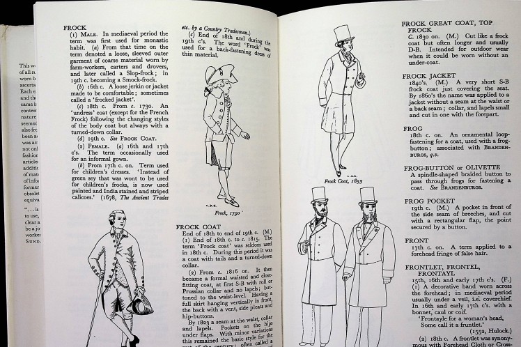 A Dictionary of English Costume 900-1900 by C W & P E Cunningham